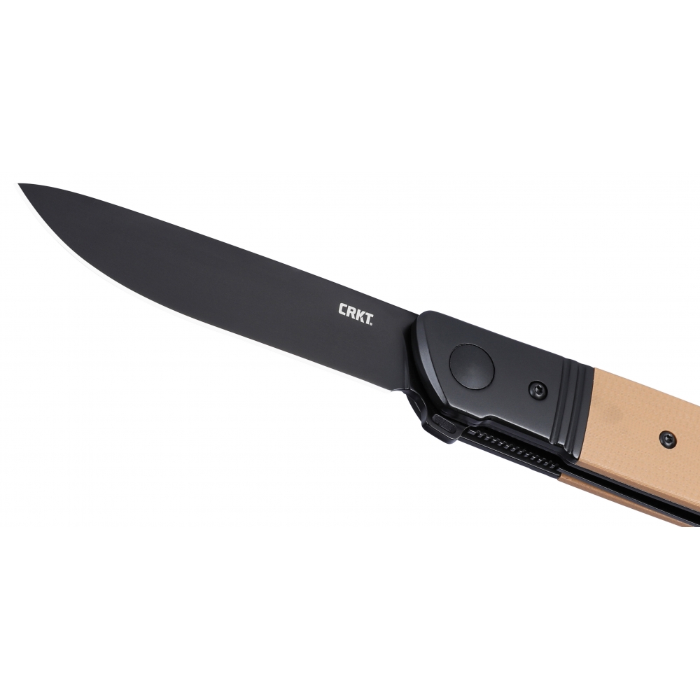 CRKT Bamboozled Assisted, brown 5720B with your LOGO